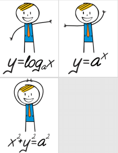 Algebra Aerobics Stick Figure Posters | Math = Love