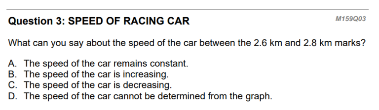 Speed of a Racing Car Functions Task | Math = Love