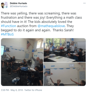 Function Auction Activity | Math = Love