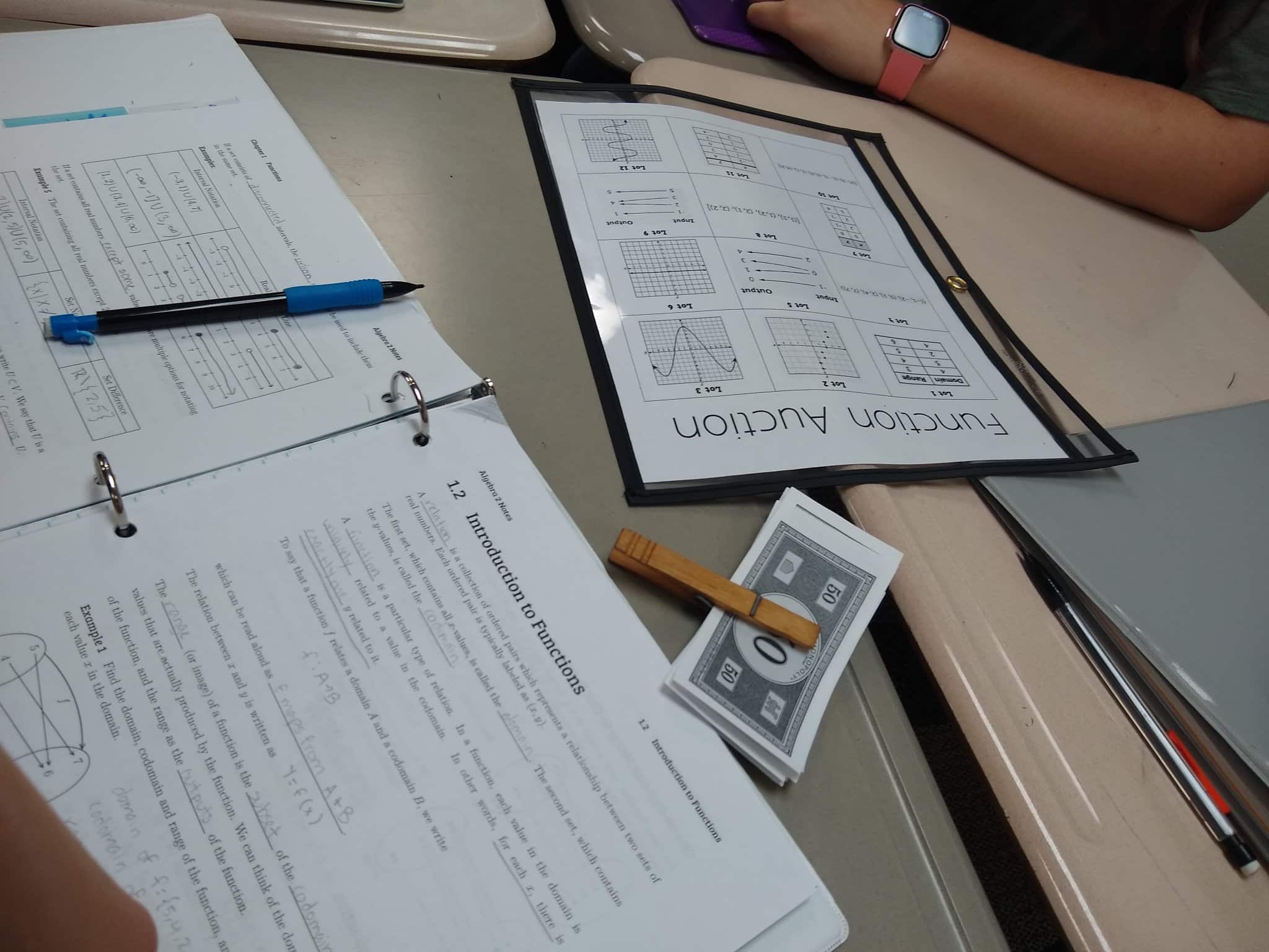 Function Auction Activity | Math = Love