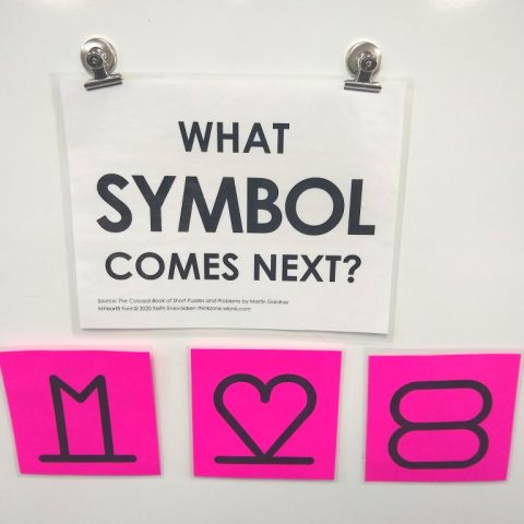 What Symbol Comes Next? (M Heart 8 Puzzle) | Math = Love