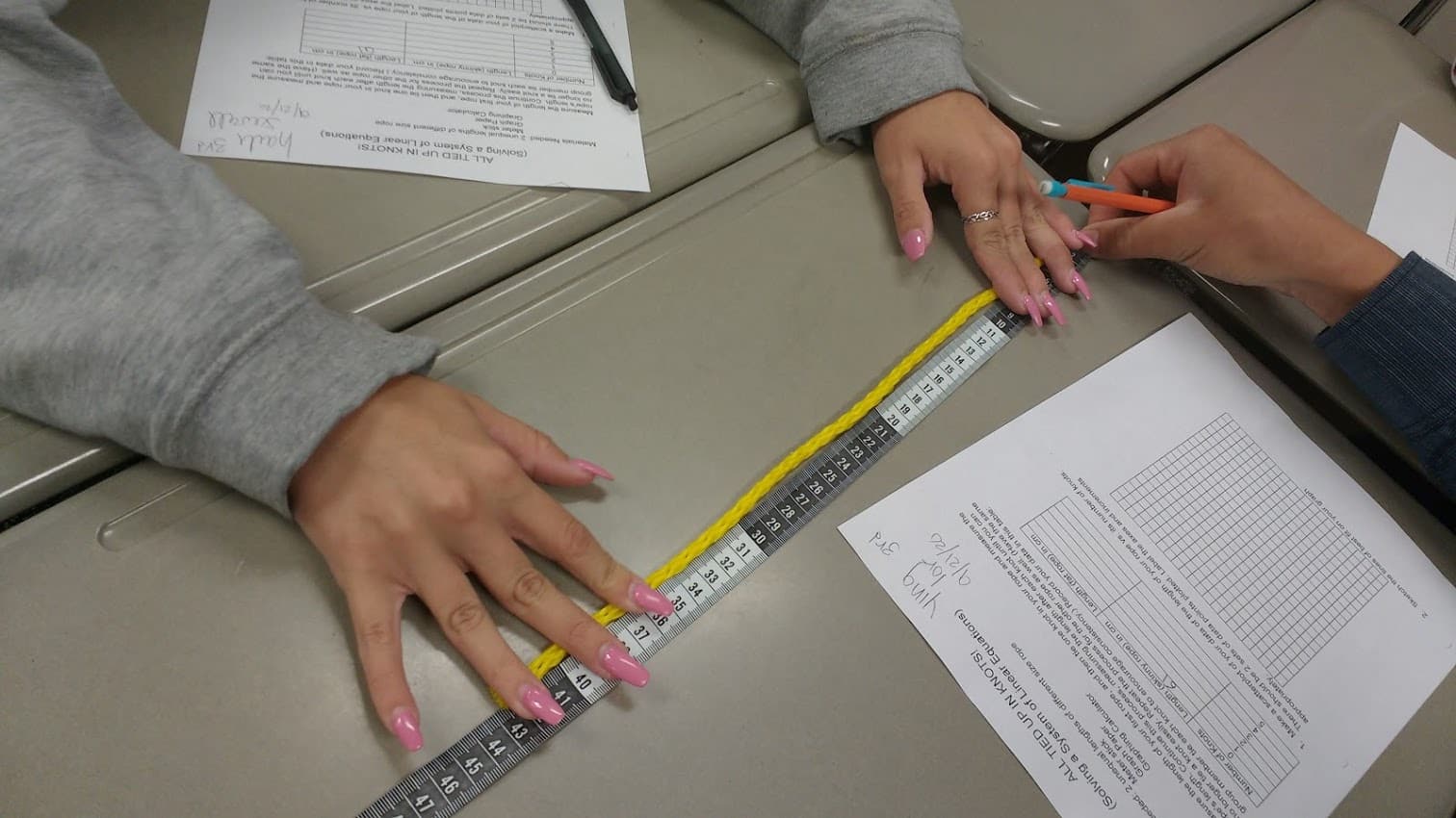 All Tied Up In Knots Systems of Equations Exploration Activity | Math ...