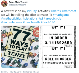 Pi Day Dice Challenge | Math = Love