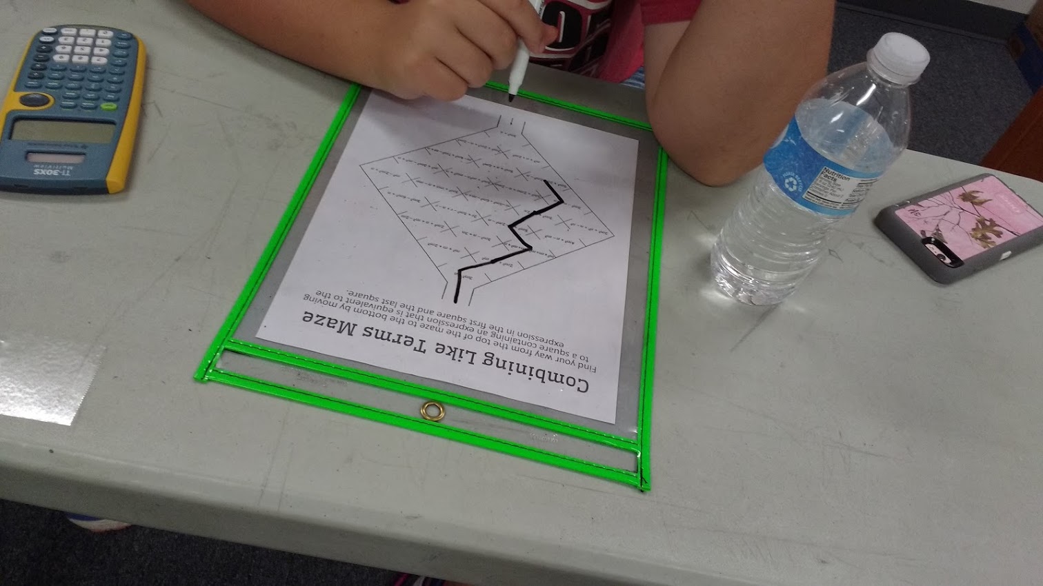 Combining Like Terms Maze Activity | Math = Love