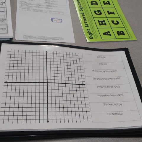 Interactive Domain and Range Foldable | Math = Love