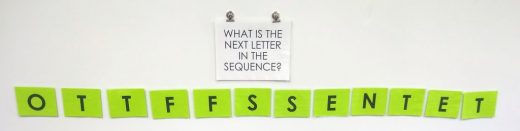 O, T, T, F, F, S, S... Sequence Puzzle | Math = Love