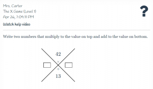 X Puzzles Review Game | Math = Love