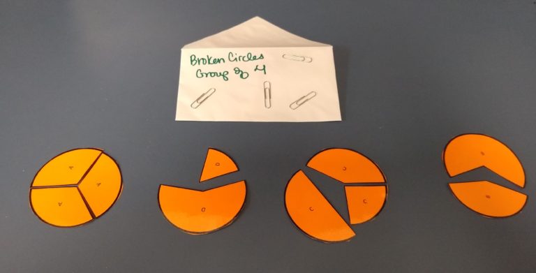 Broken Circles Activity [FREE PRINTABLE] | Math = Love
