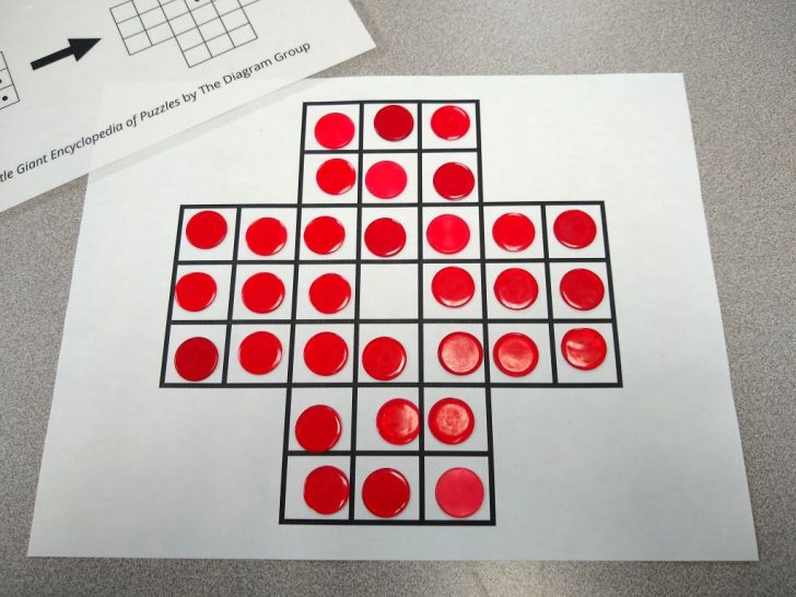 Cross Solitaire Puzzle | Math = Love
