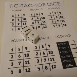 Tic Tac Toe Challenge Puzzle | Math = Love