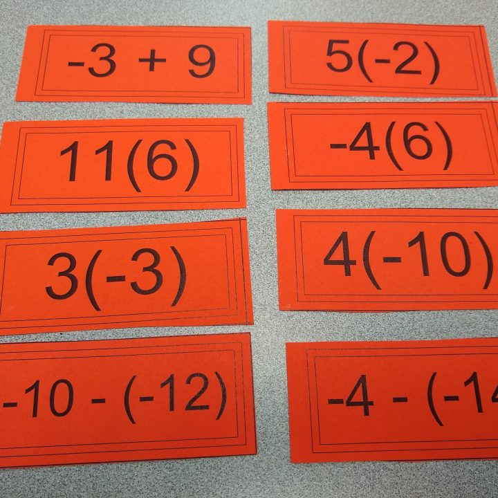 Integer Operations Posters | Math = Love