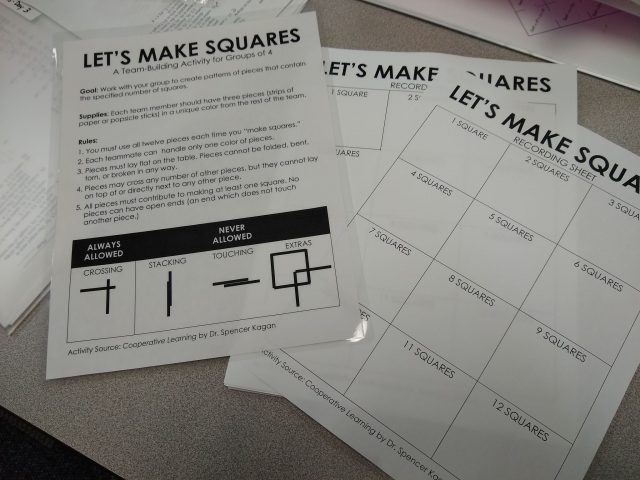 Let's Make Squares Activity | Math = Love