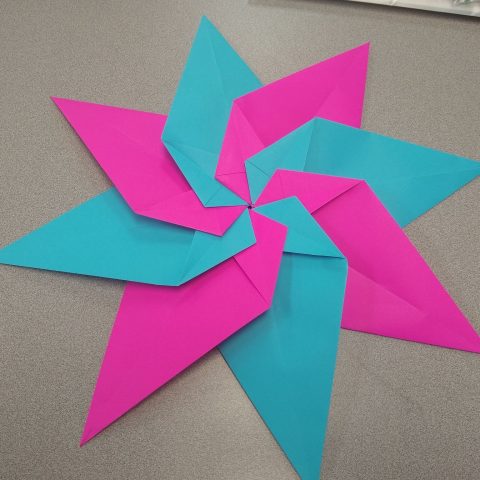 Modular Origami - Sonobe Classroom Display | Math = Love