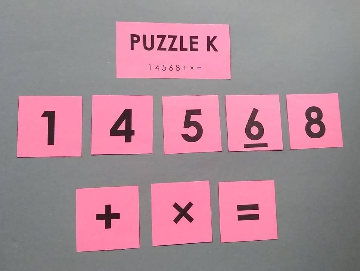 Plus Times Puzzles | Math = Love