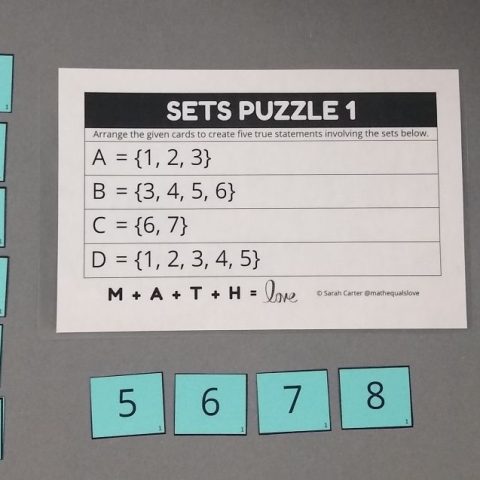 Sets | Math = Love