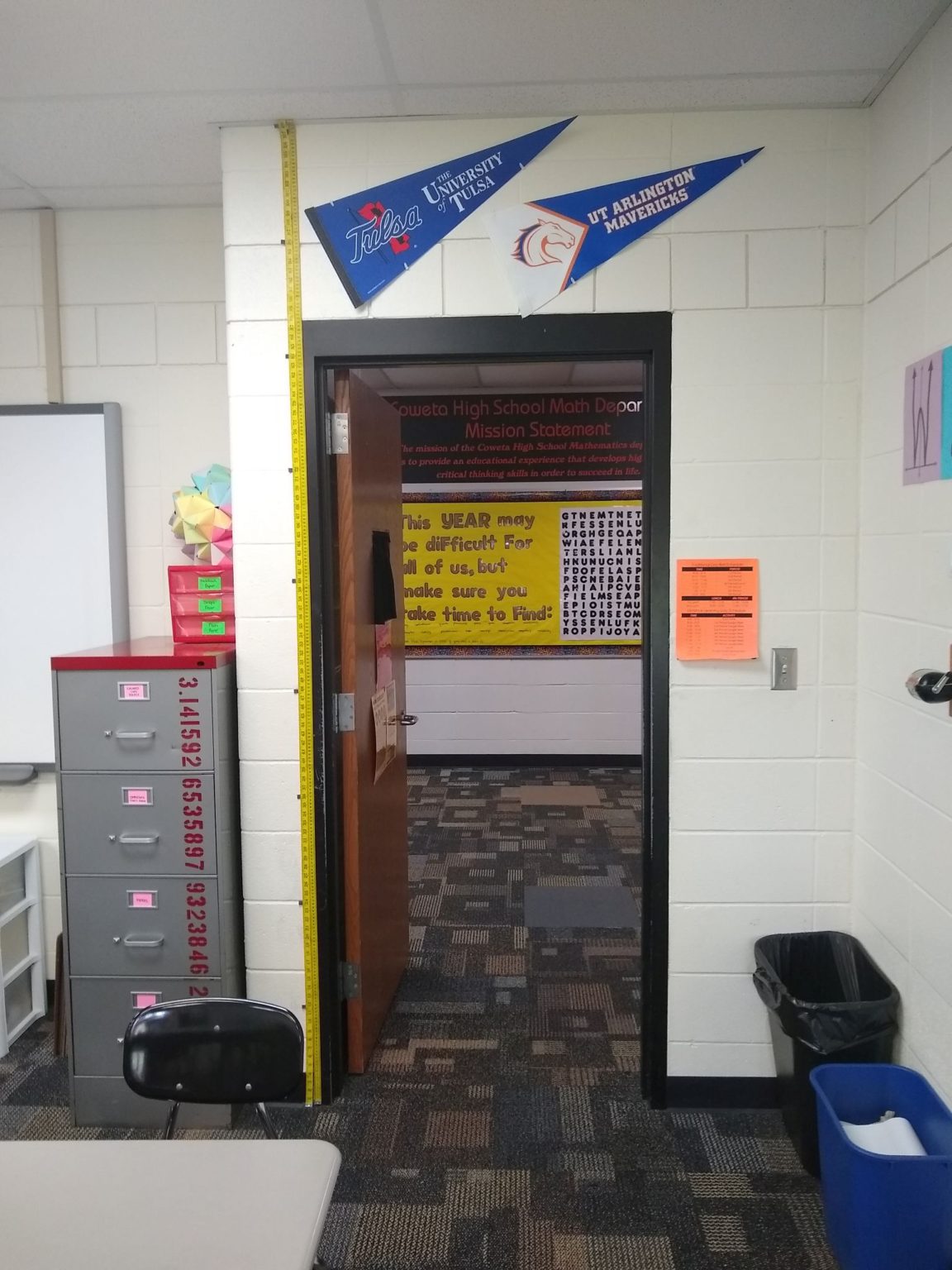 2020-2021 High School Math Classroom Decorations | Math = Love