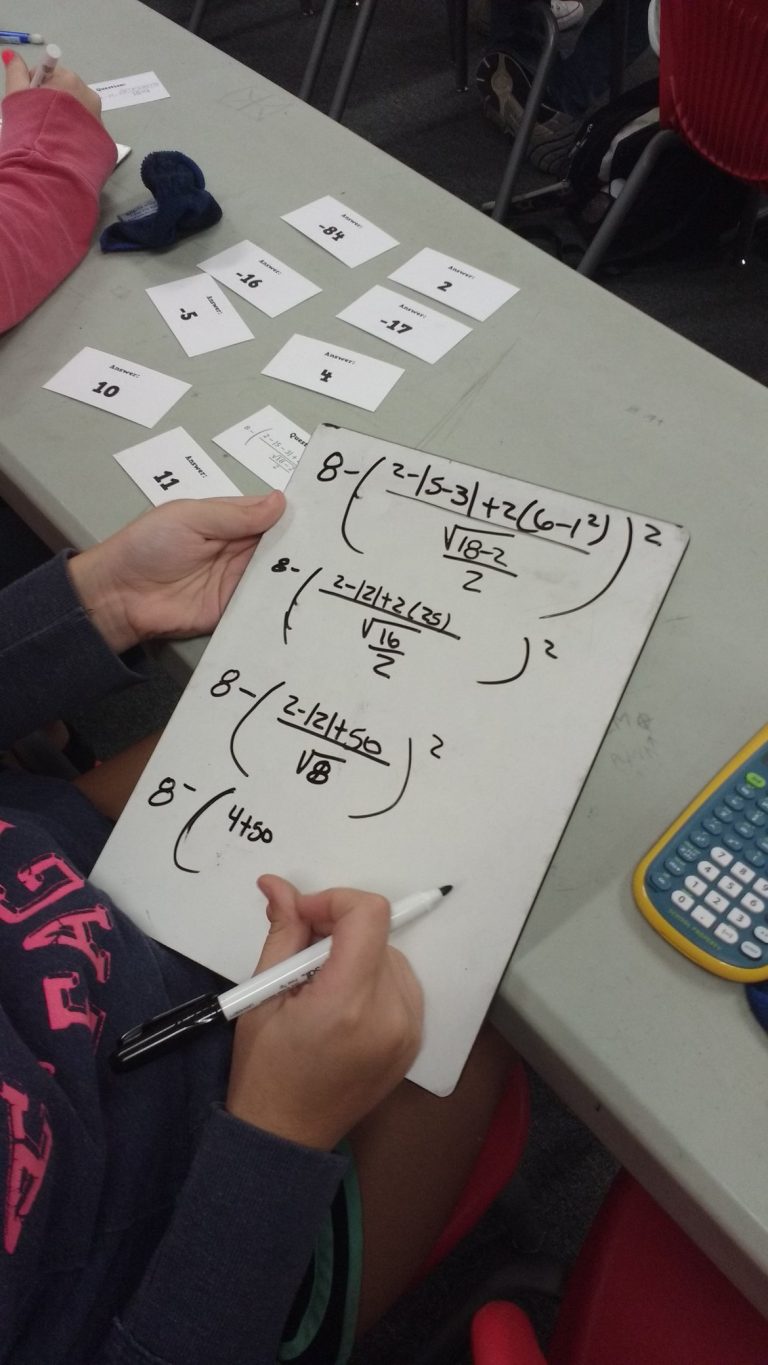 Order of Operations Question Stack Activity | Math = Love