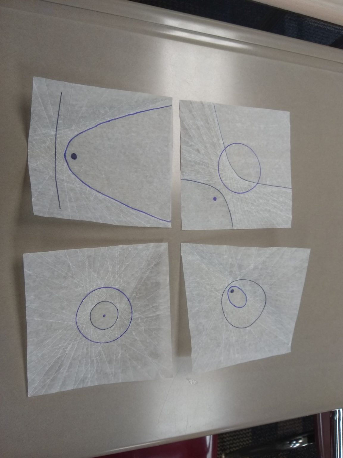 Folding Conic Sections Project | Math = Love