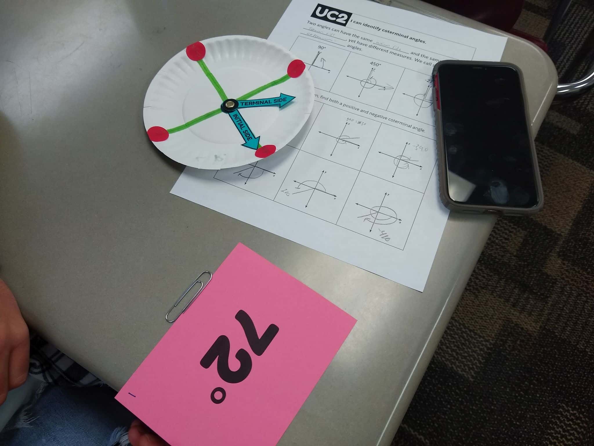 Odd One Out Coterminal Angles Activity | Math = Love