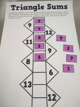 Nine Squares Puzzle | Math = Love