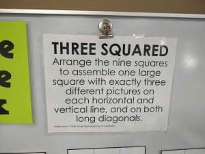 Three Squared Puzzle | Math = Love