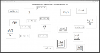 Operations with Radicals Question Stack Activity | Math = Love