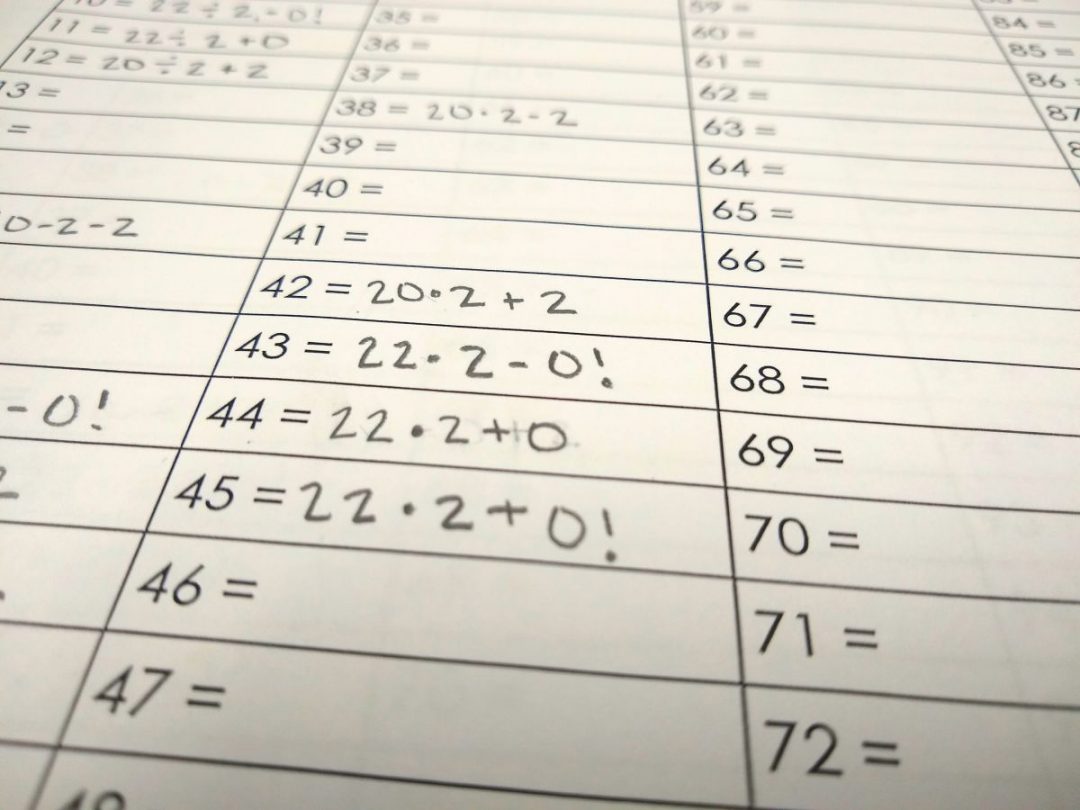 2025 Number Challenge [Free Printable PDF]