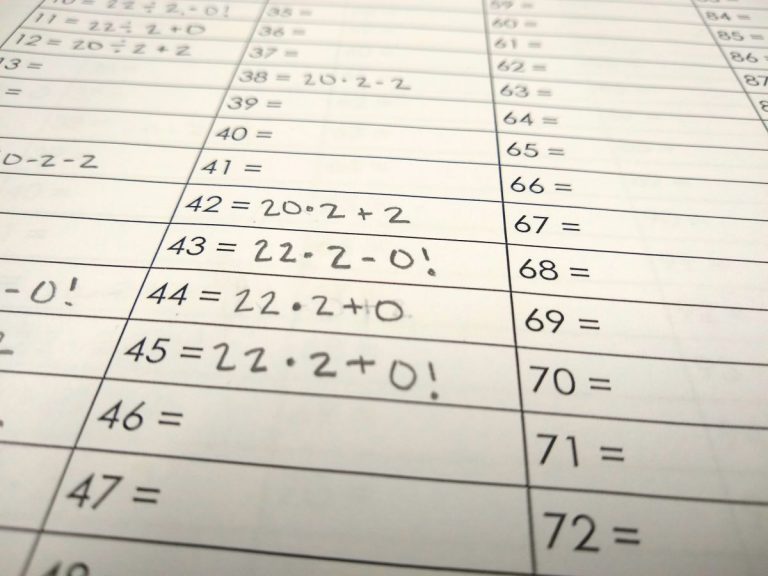 2025 Number Challenge [Free Printable PDF]