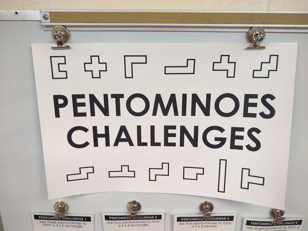 13 Free Printable Pentominoes Puzzle Challenges | Math = Love