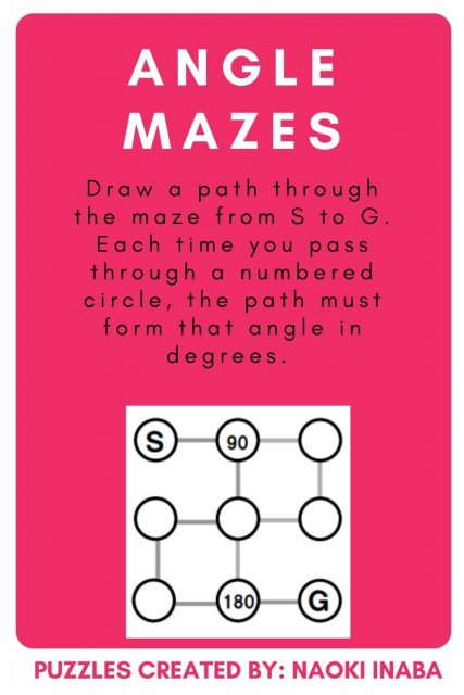 Angle Mazes | Math = Love