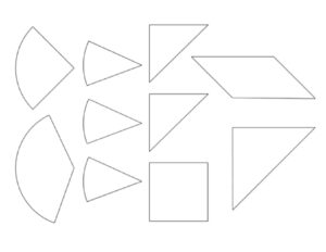 Printable Heart Tangram Puzzle | Math = Love