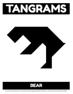 Bear Tangram Puzzle | Math = Love