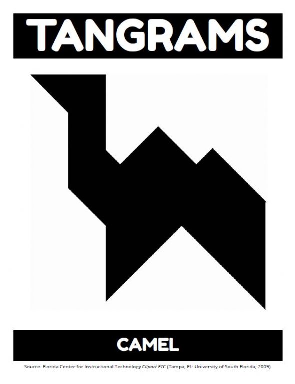 Camel Tangram Puzzle | Math = Love