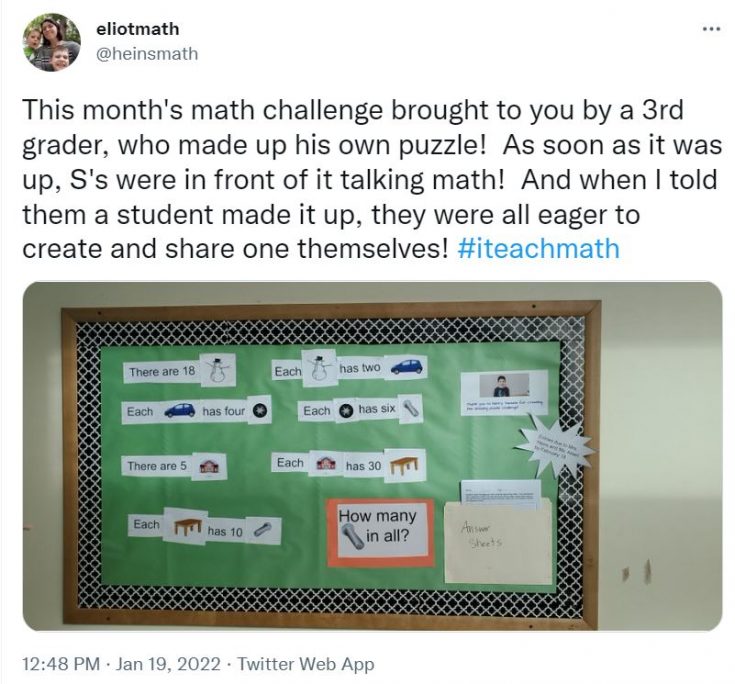 11 Creative Math Bulletin Board Ideas