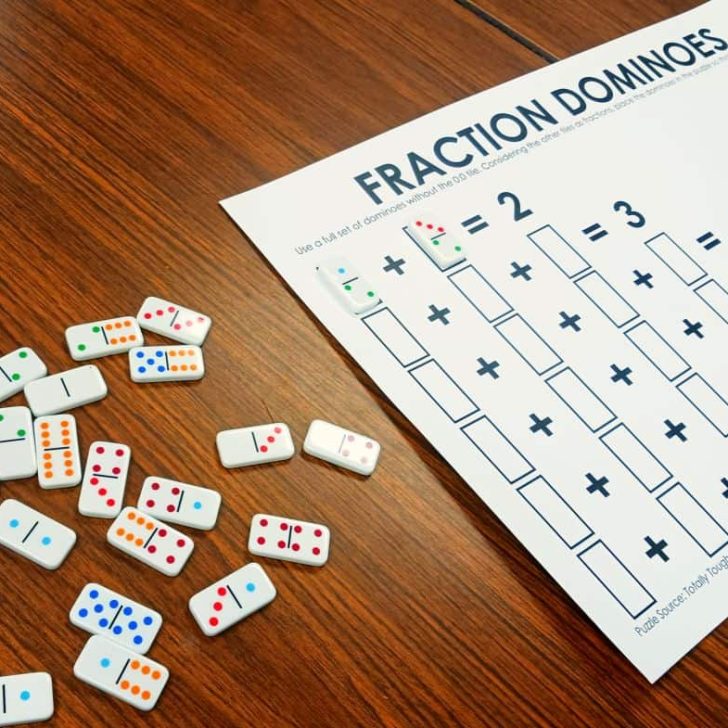 Fraction Review Foldable | Math = Love