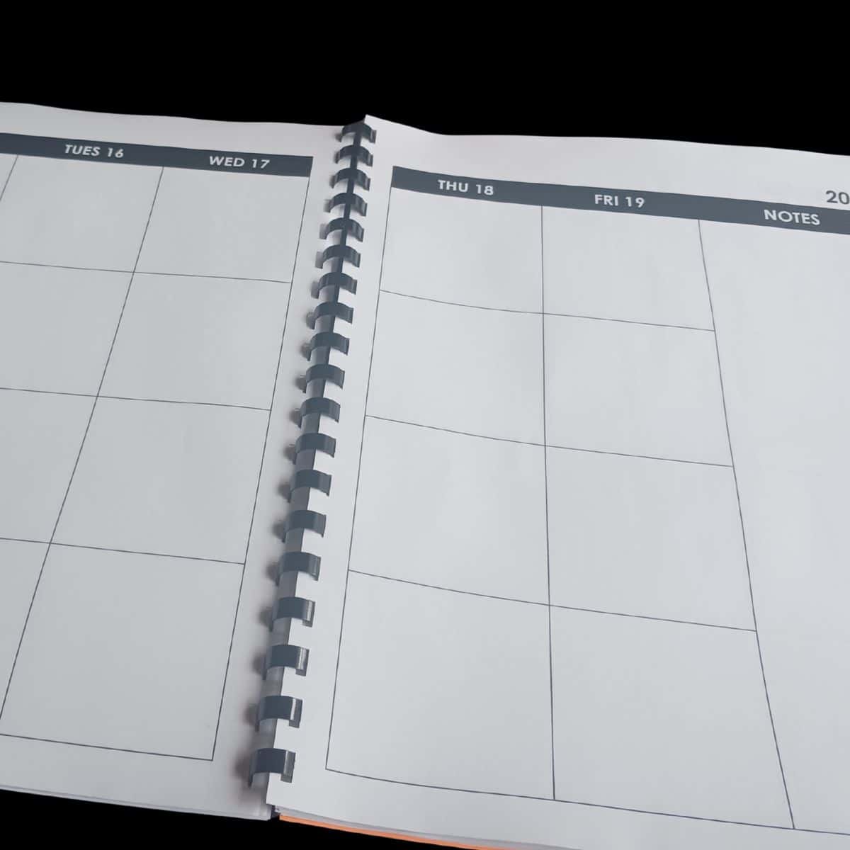 2025-2026 Free Printable Lesson Plan Book (2-6 Preps)