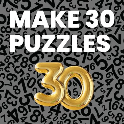 Make 30 Puzzles | Math = Love