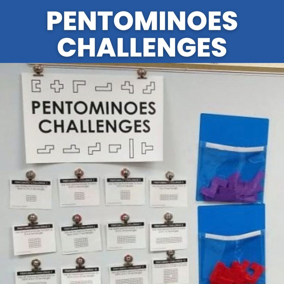 13 Free Printable Pentominoes Puzzle Challenges | Math = Love