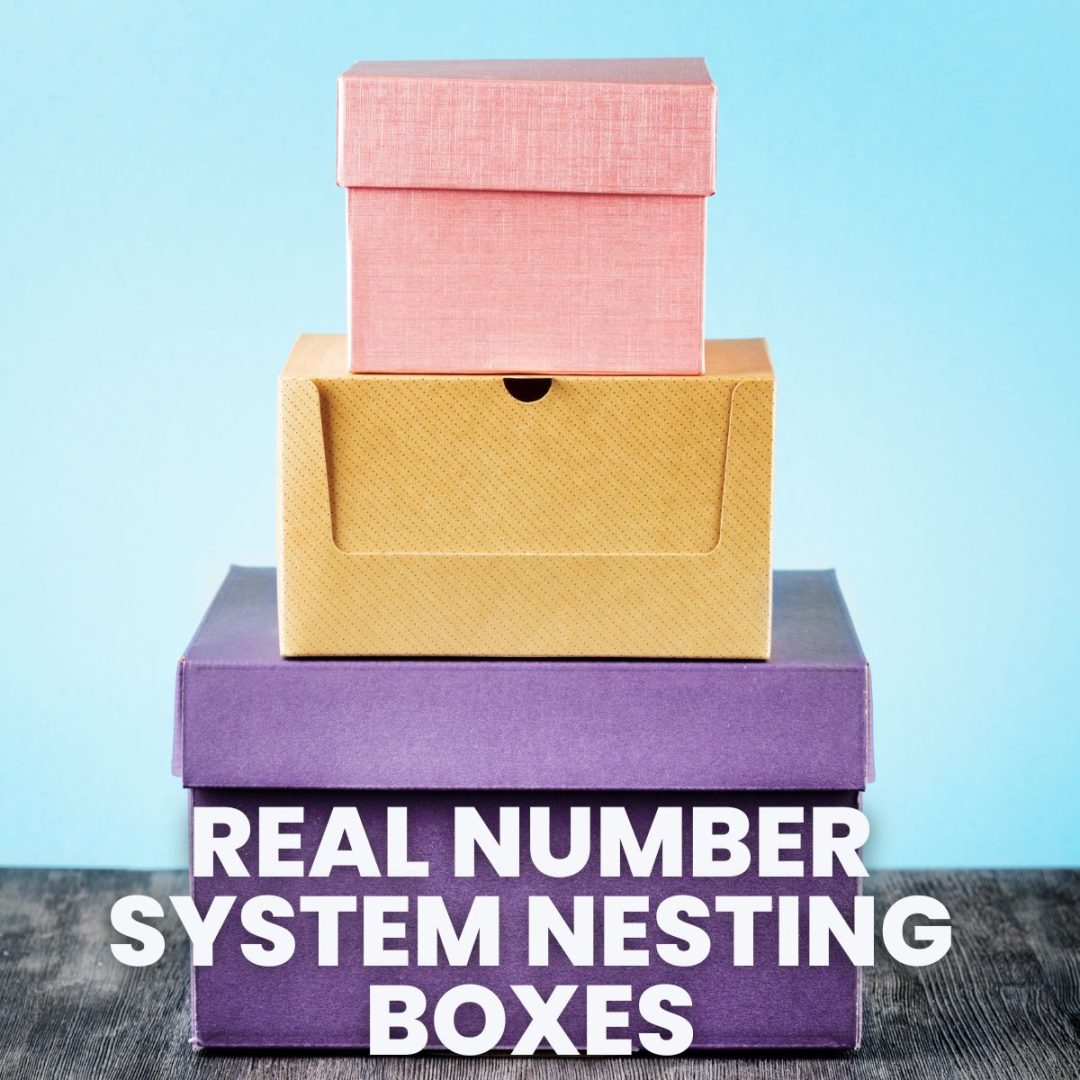 Real Number System Activities | Math = Love