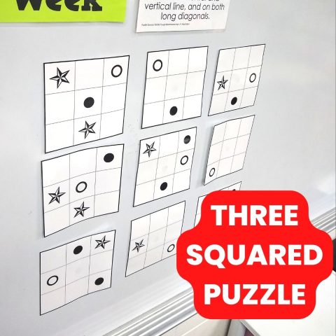 Three Squared Puzzle | Math = Love
