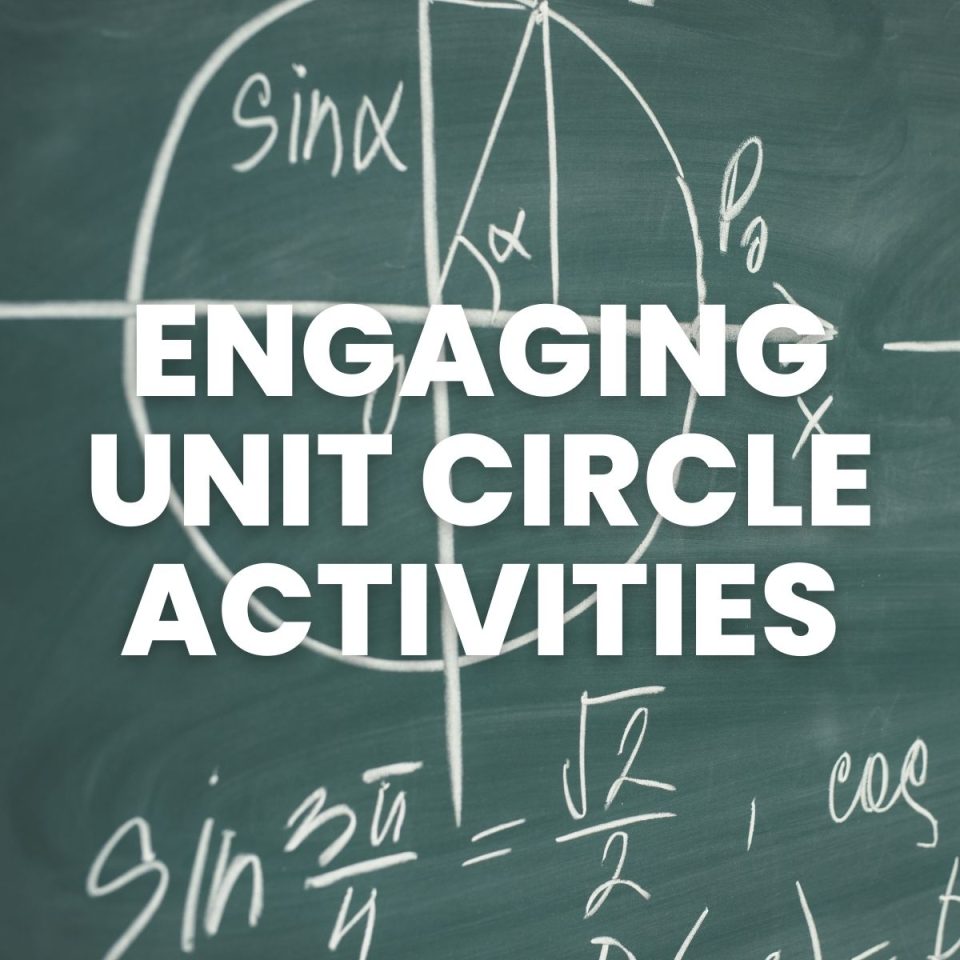 Unit Circle Paper Plate Activity | Math = Love