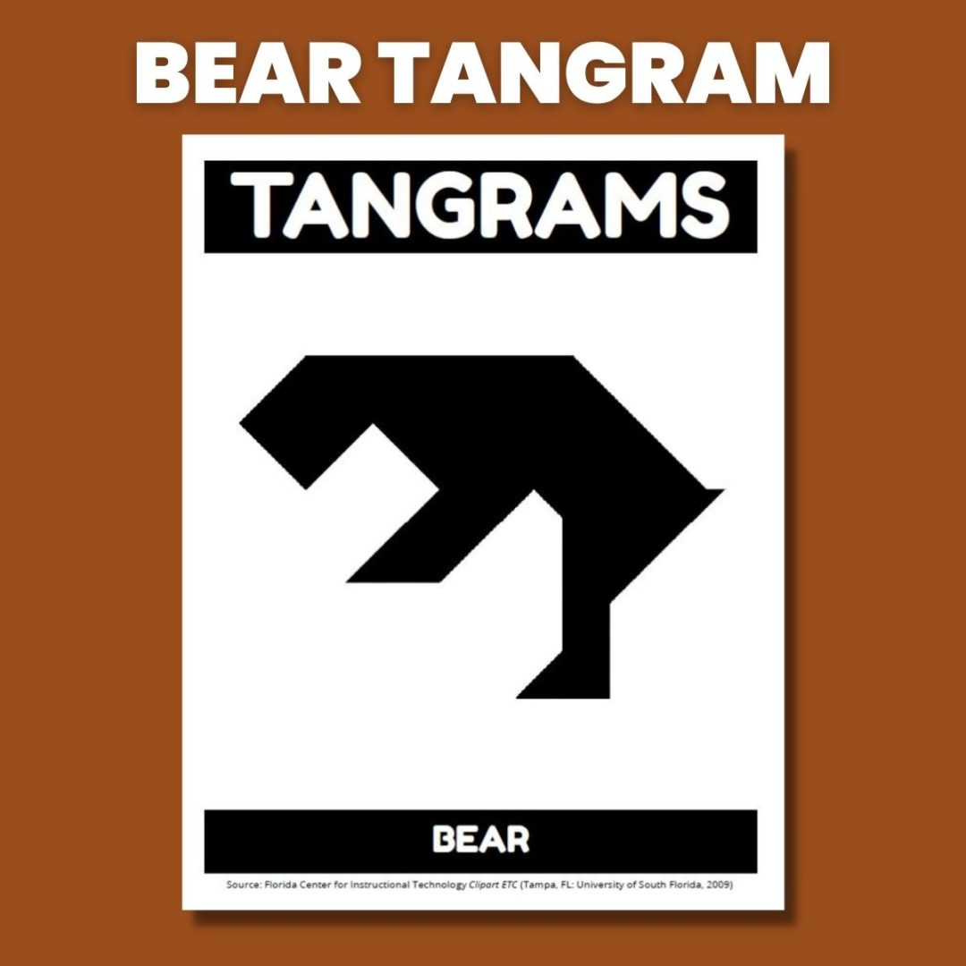 97 Free Tangram Puzzles (Printable PDF Challenges)