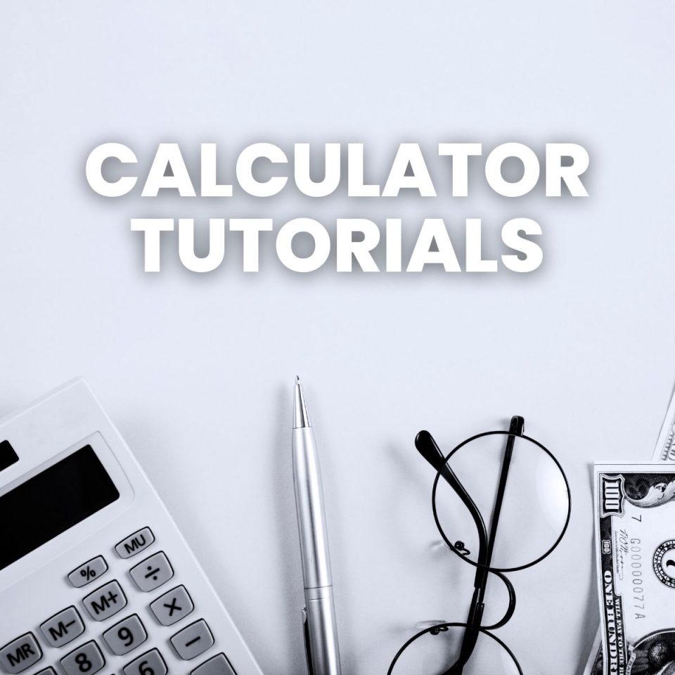 Calculator Tutorials for Interactive Notebooks | Math = Love