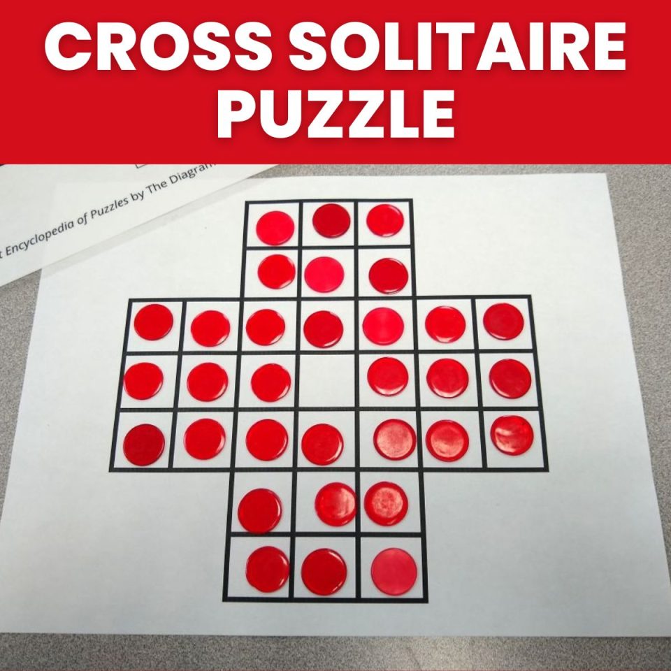 Cross Solitaire Puzzle | Math = Love