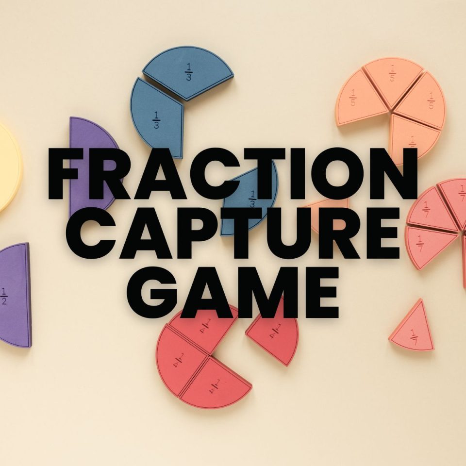 Fraction War Math Card Game (Free Printable PDF)