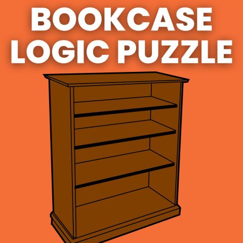 Bookcase Logic Puzzle | Math = Love