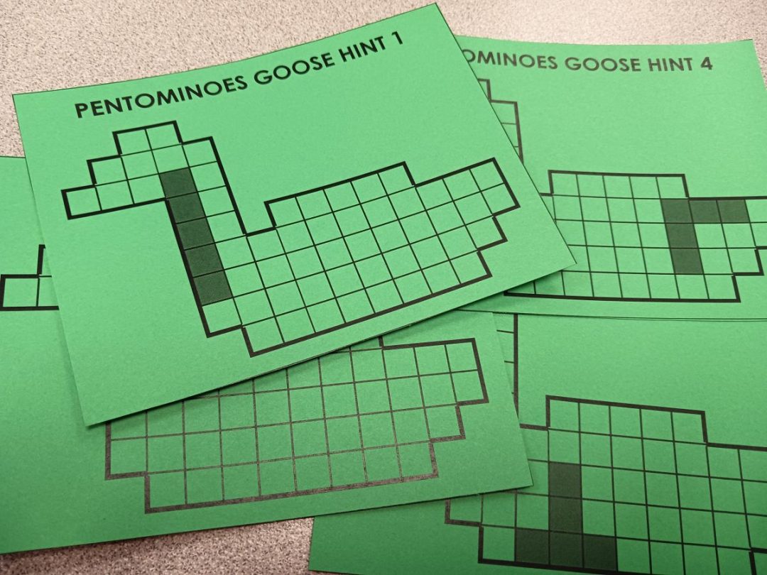 Goose Pentominoes Puzzle | Math = Love