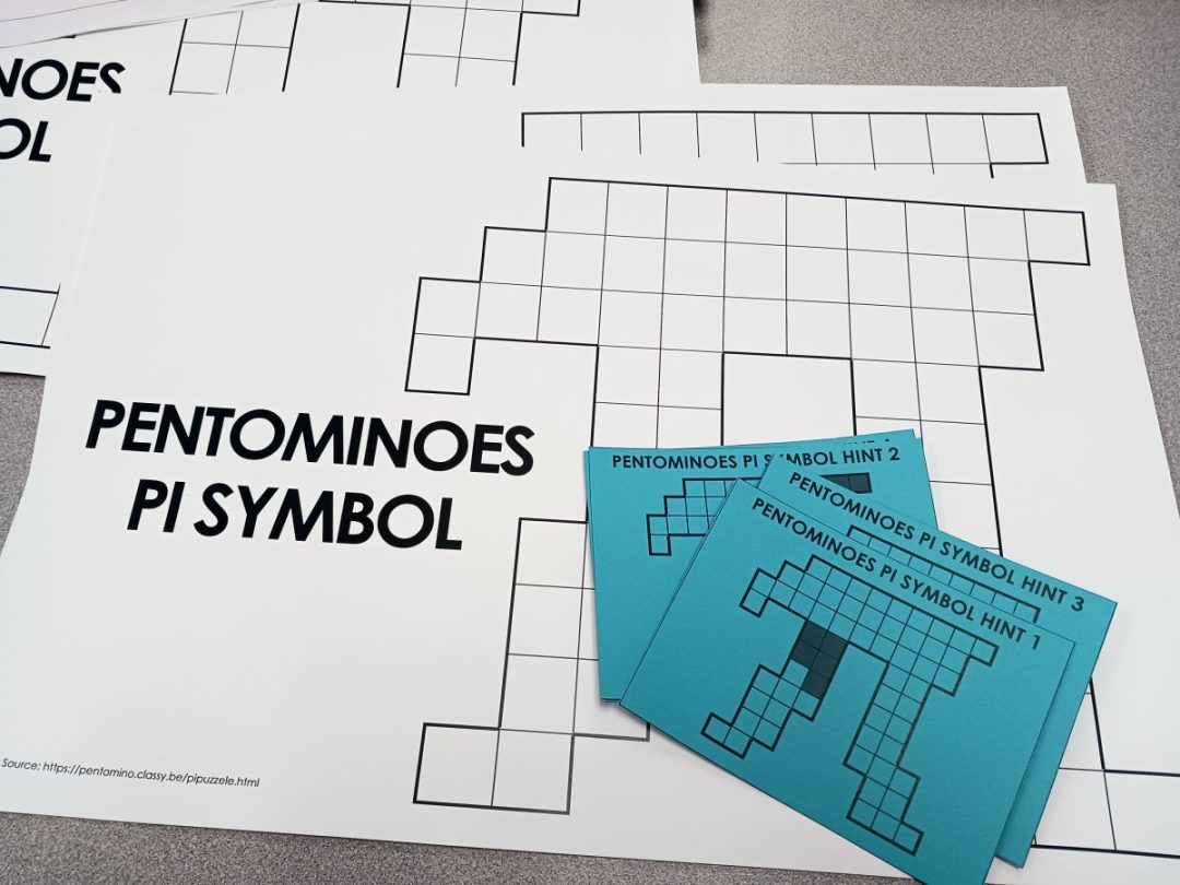 Pentominoes Pi Symbol Puzzle | Math = Love