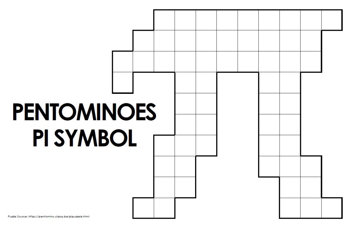 Pentominoes Pi Symbol Puzzle | Math = Love