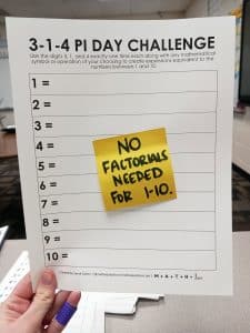 3-1-4 Pi Day Number Challenge | Math = Love